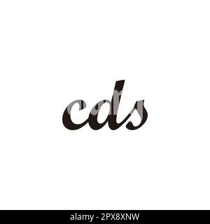 Letter cds connect geometric symbol simple logo vector Stock Vector ...