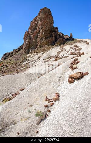 Volcanic Ash Amonst the Spires in the Castolon Area of Big Bend ...