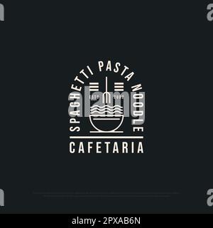 Spaghetti Pasta Noodle Shop logo design Inspiration, italian pasta ...