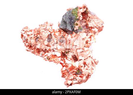 natural copper isolated on the white background Stock Photo - Alamy