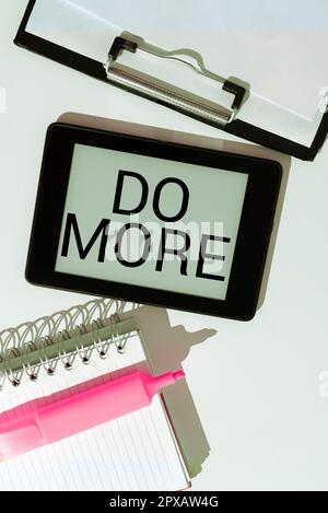 Conceptual display Less Is More. Word Written on Minimalist approach to ...