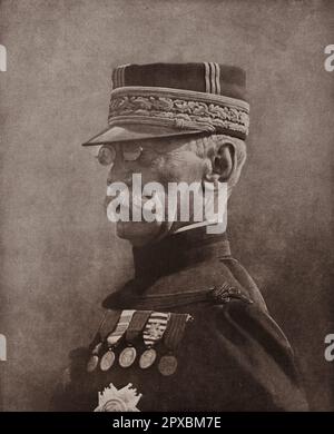 General Joseph Gallieni, French Army officer, WW1 Stock Photo - Alamy