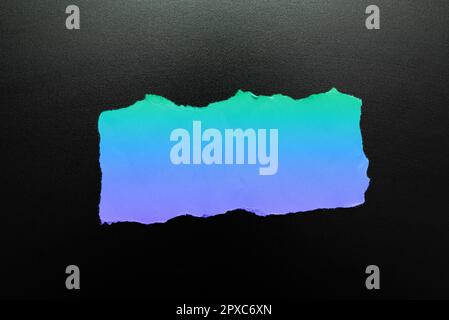 Important Information Written Under Ripped Piece Of Paper. New Ideas ...