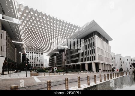 Doha, Qatar - April 2023: Msheireb Downtown, Msheireb with its modern ...