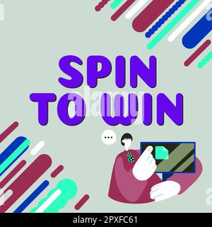 Handwriting text You Win. Business idea be first in school race or ...