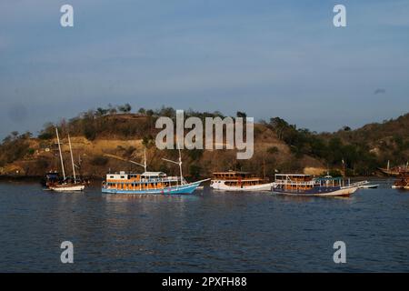 The atmosphere around the Waters and Port of Labuan Bajo, one of the ...