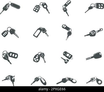 car vehicle keys icon Stock Vector Image & Art - Alamy