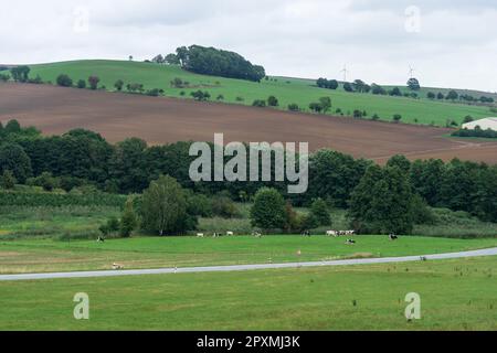 Rural landscape somewhere in the vastness of Germany Stock Photo - Alamy