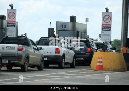 federal highway BR-324 simoes filho, bahia, brazil - april 15, 2025 ...