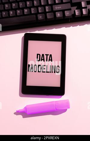 Handwriting text Data Modeling. Business showcase process of ...
