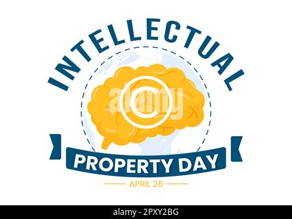 World Intellectual Property Day Illustration with Creativity and Light ...