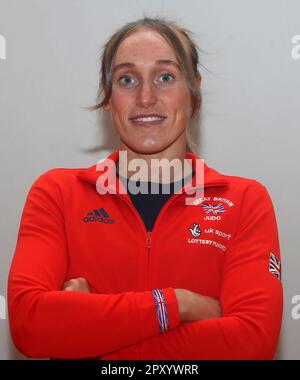 Lucy Renshall during a media day at The British Judo National Training ...