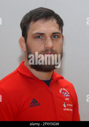 Sam Hall during the British Judo European Championships Media Day at ...