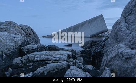 Lindesnes, Norway - August 01 2021: Underwater Micheling star ...