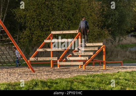 Gothenburg, Sweden - september 26 2021: Playing a game of cricket at ...