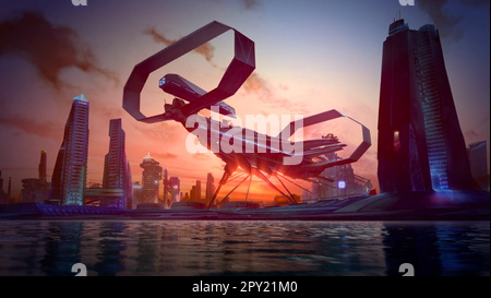 Skyline Aliens Concept