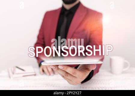 Conceptual display Sponsorship, Concept meaning Position of being a ...