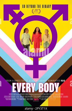 EVERY BODY, poster, Alicia Roth Weigel, 2023. © Focus Features ...