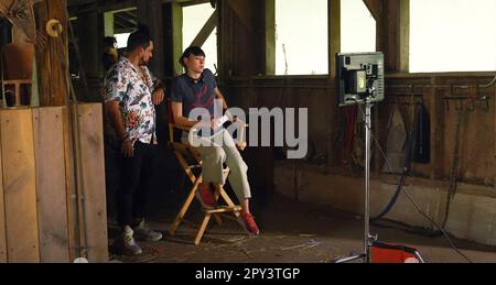 GOING NOWHERE, from left: Matt Ransdell Jr., Alec Richker, Isabel Shill ...