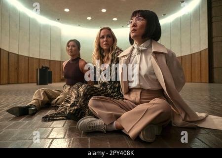 BEEF, from left: Maria Bello, Ali Wong, 'The Birds Don't Sing, They ...