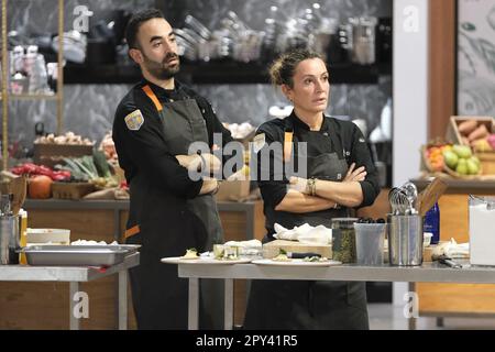 TOP CHEF, from left: contestants Tom Goetter, Buddha Lo, Ali Al Ghzawi ...