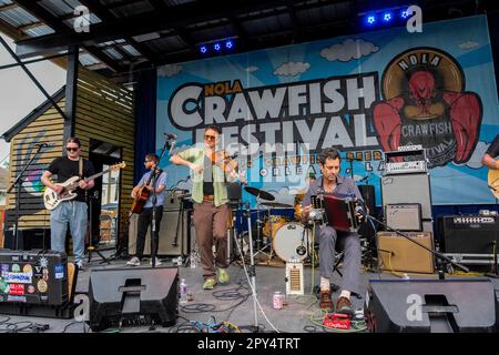 Korey Richey, left, Eric Heigle, Louis Michot, Eric Heigle, Andre ...