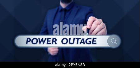 Writing displaying text Power Outage. Word for The ability to influence ...