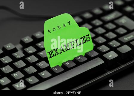 Text showing inspiration Examples, Internet Concept photo Sample Model ...