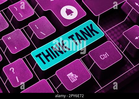 Conceptual display Think Tank. Business idea Thinking of Innovative ...