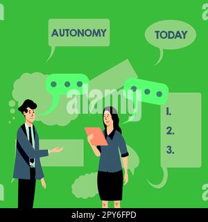 Hand writing sign Autonomy, Conceptual photo vehicle that can guide ...