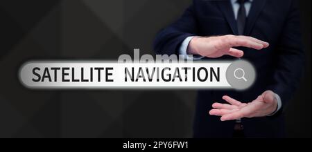Inspiration showing sign Satellite Navigation. Conceptual photo system ...
