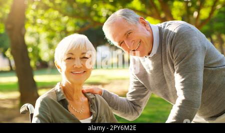 As happy as can be. Cropped portrait of an affectionate senior couple ...