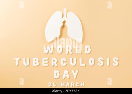 Top view Lungs paper decorative symbol Stock Photo - Alamy