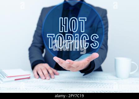 Conceptual caption Hot Topics, Concept meaning subject that a lot of ...