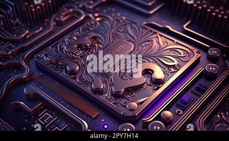 These designs have been created using generative AI tools Stock Photo ...