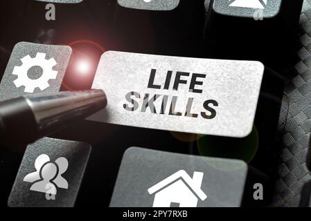 Conceptual display Life Skills. Internet Concept that is necessary or ...