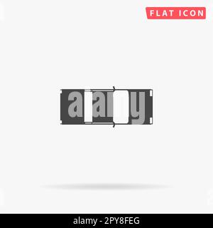 Police car top view isolated on white. 3D rendering Stock Photo - Alamy