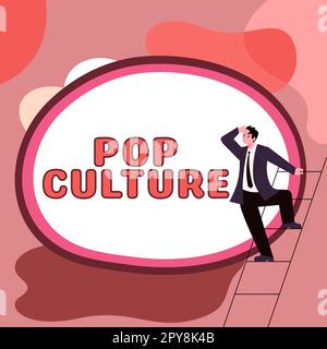 Conceptual caption Pop Culture. Business approach describes the ...