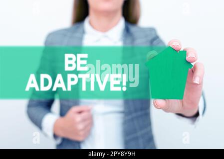 Text sign showing Make A Difference. Business photo text have ...