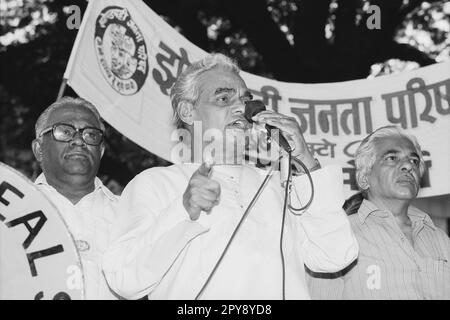 Atal Bihari Vajpayee, Indian politician, Prime Minister of India Stock ...