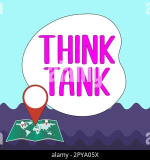 Inspiration showing sign Think Tank. Concept meaning Thinking of ...