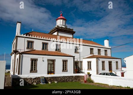Lighthouse, Ginetes, Sao Miguel, Azores, Portugal Stock Photo - Alamy