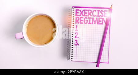 Conceptual caption Exercise Regimen, Concept meaning move body ...