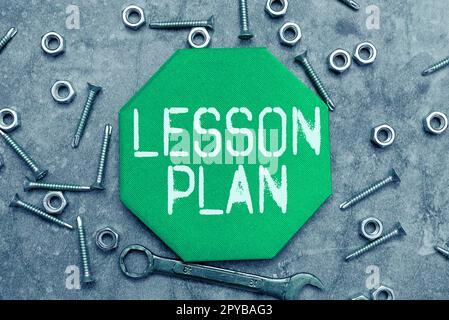 Writing displaying text Lesson Plan, Internet Concept a teacher's ...