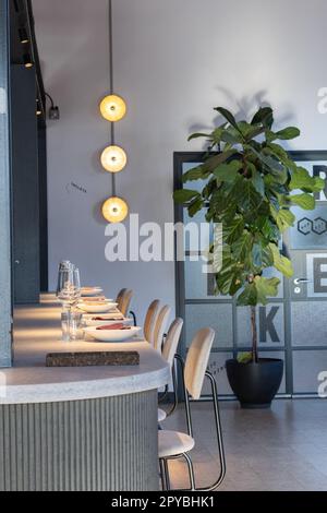 Silo restaurant on the 10th December 2022 at Queens Yard, Hackney Wick ...