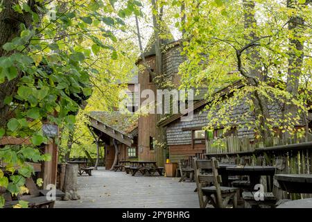 The Treehouse Restaurant on the 18th October 2022 at The Alnwick Garden ...