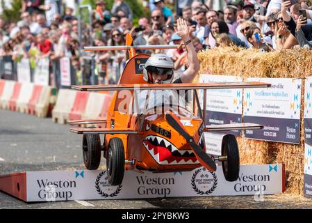 Great Dunmow Soap Box Race 2022 Stock Photo - Alamy