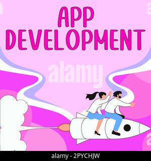 Conceptual caption App Development, Business idea Development services ...