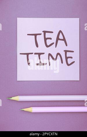 Conceptual caption Take A Break. Business concept Resting Stop doing ...