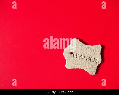 Beige artificial leather texture background Stock Photo - Alamy